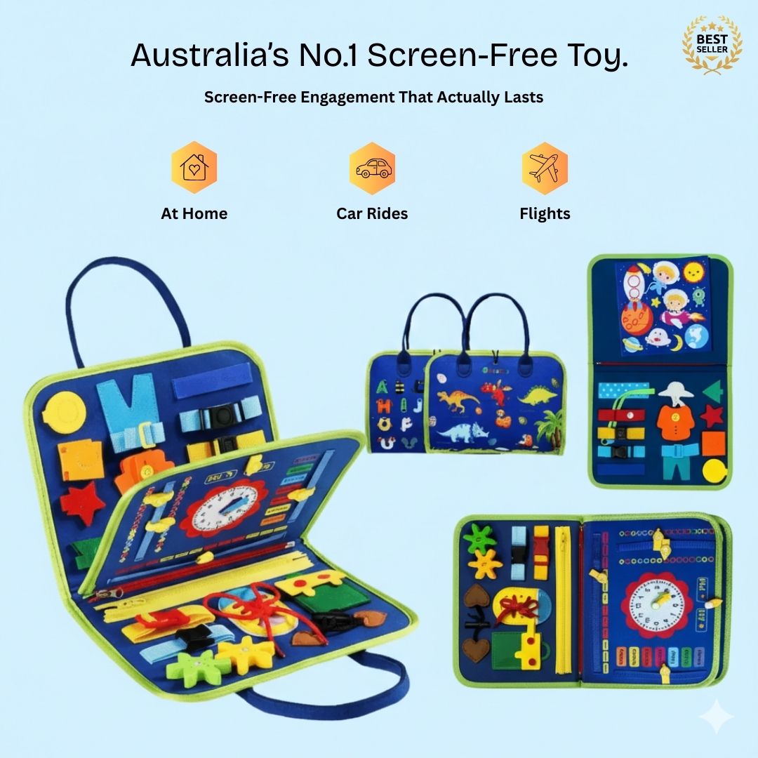 Nooche Montessori Busy Board – Nooche Kids